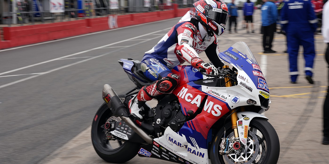 McAMS Racing Eager to Impress at Donington Park - McAMS Yamaha